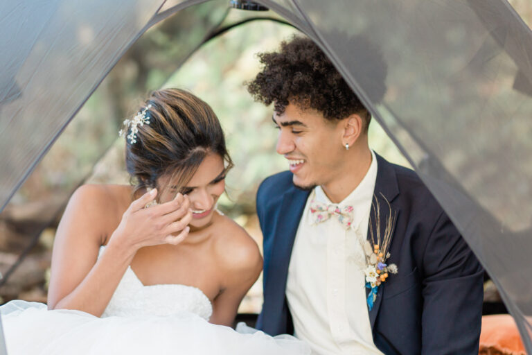 A Sustainable Autumn Elopement in Ontario | Shaz & Adam