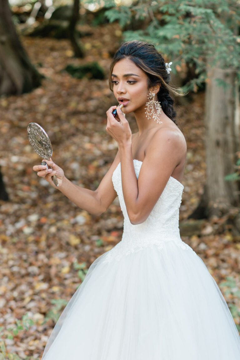 A Sustainable Autumn Elopement in Ontario | Shaz & Adam