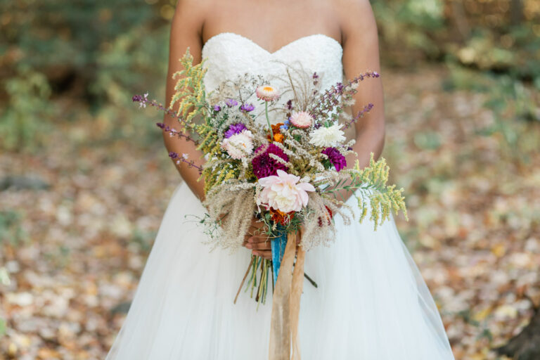 A Sustainable Autumn Elopement in Ontario | Shaz & Adam