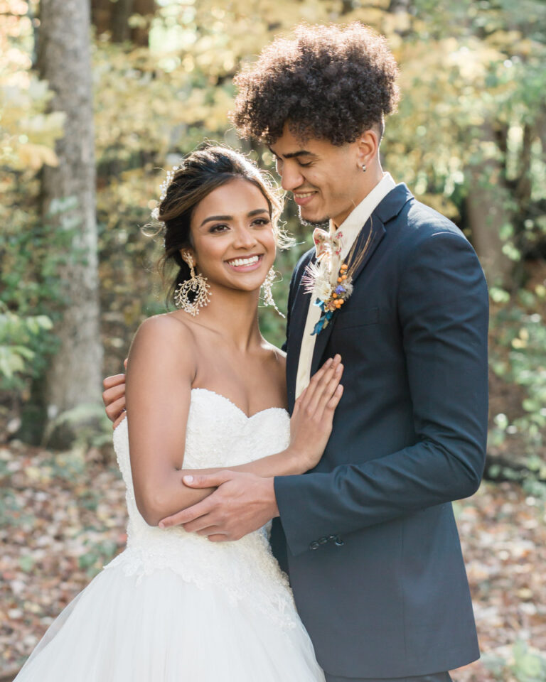 A Sustainable Autumn Elopement in Ontario | Shaz & Adam