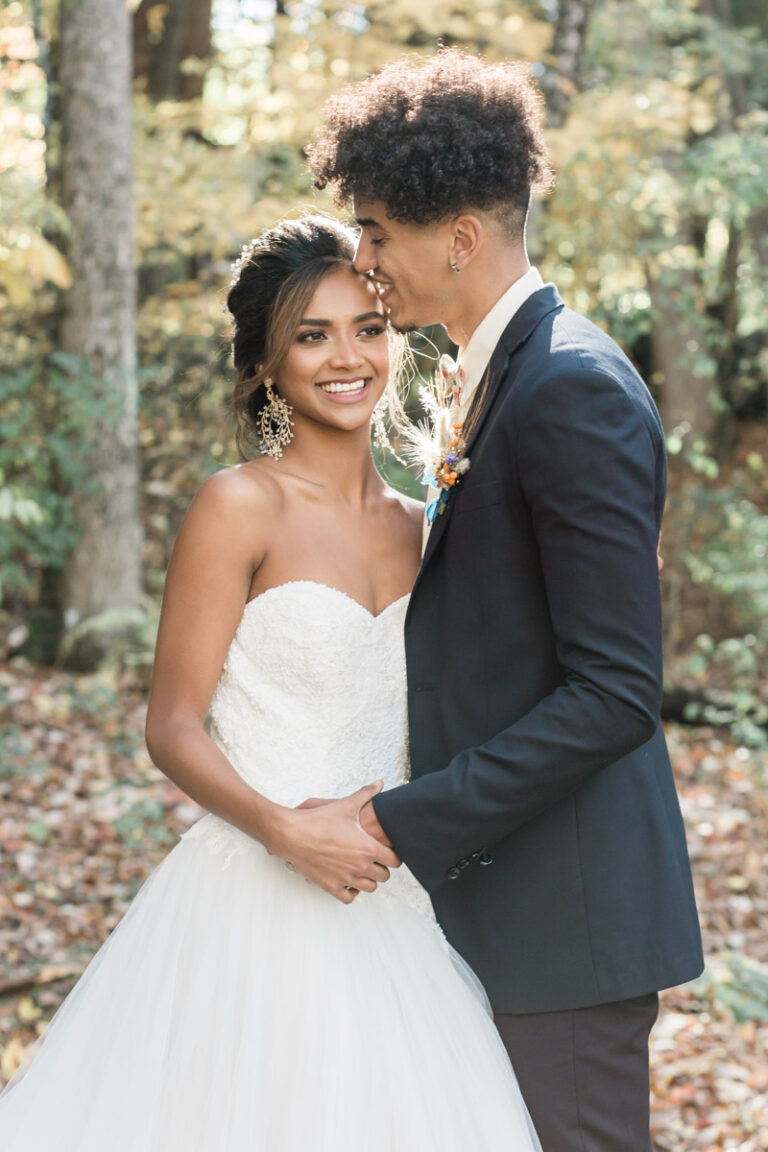 A Sustainable Autumn Elopement in Ontario | Shaz & Adam