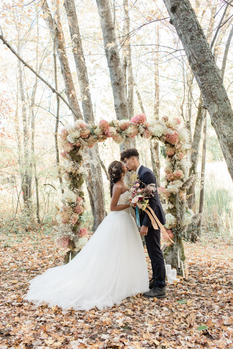 A Sustainable Autumn Elopement in Ontario | Shaz & Adam