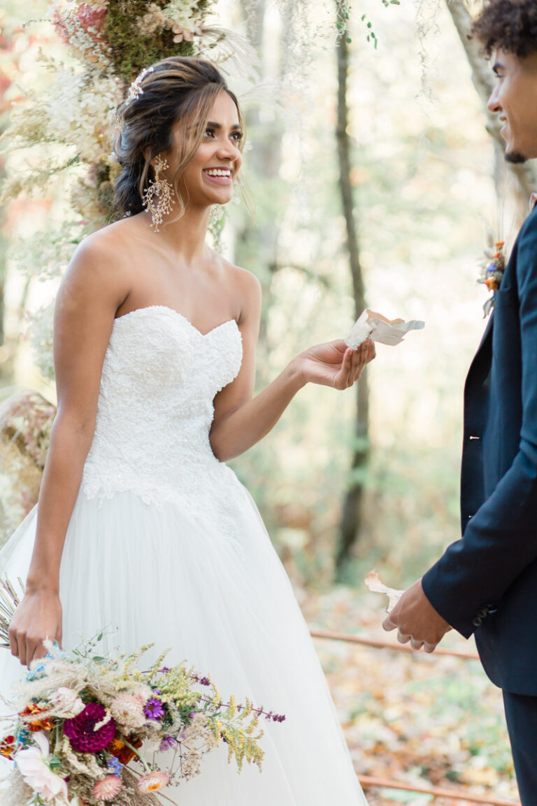 A Sustainable Autumn Elopement in Ontario | Shaz & Adam