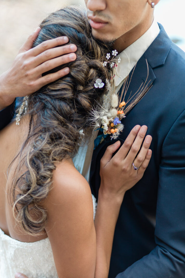 A Sustainable Autumn Elopement in Ontario | Shaz & Adam