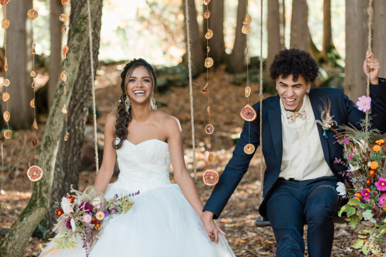 A Sustainable Autumn Elopement in Ontario | Shaz & Adam