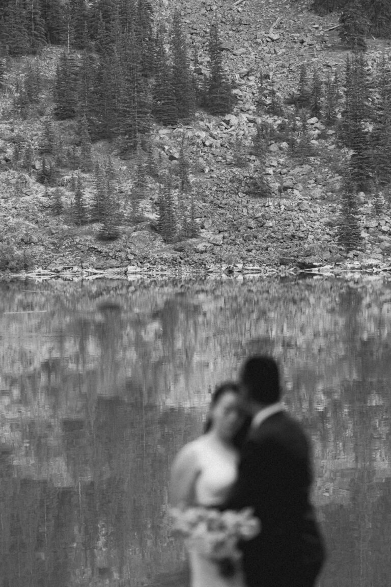 Moraine Lake Banff Elopement | Sunny & Kitty