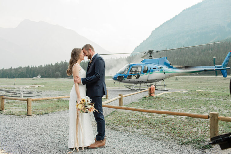 How To Plan A Banff Helicopter Wedding