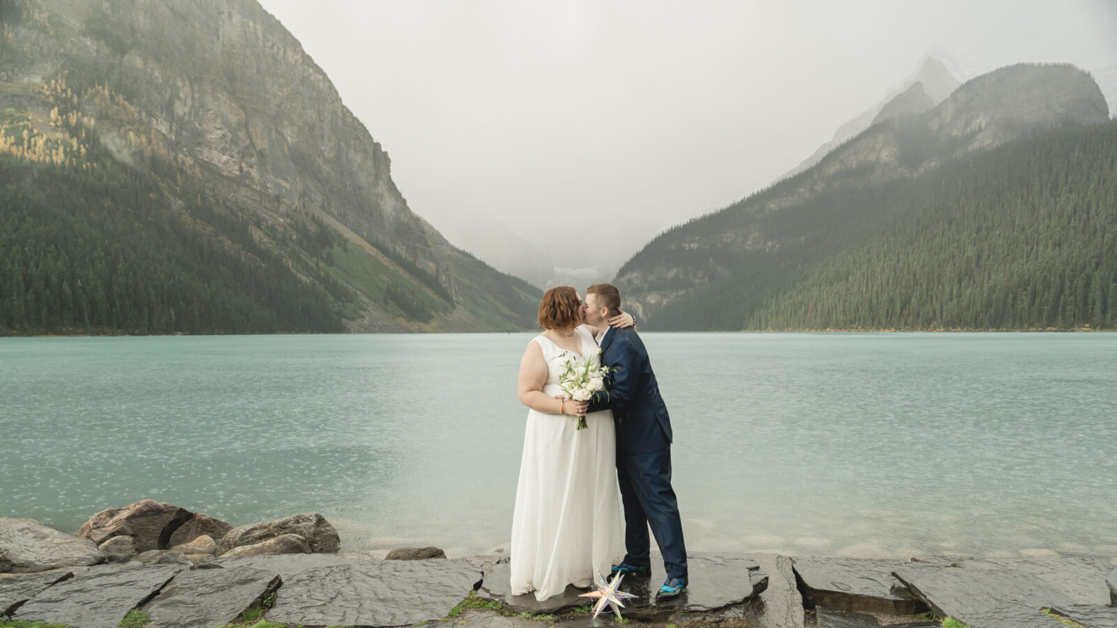 Lake Louise Elopement | Callen & Alexa