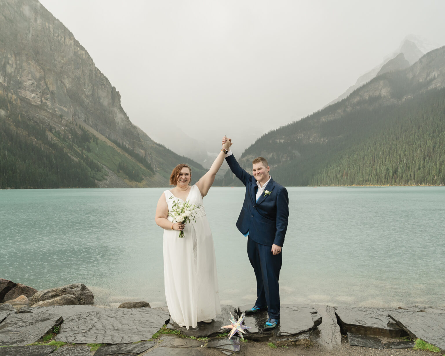 Lake Louise Elopement | Callen & Alexa